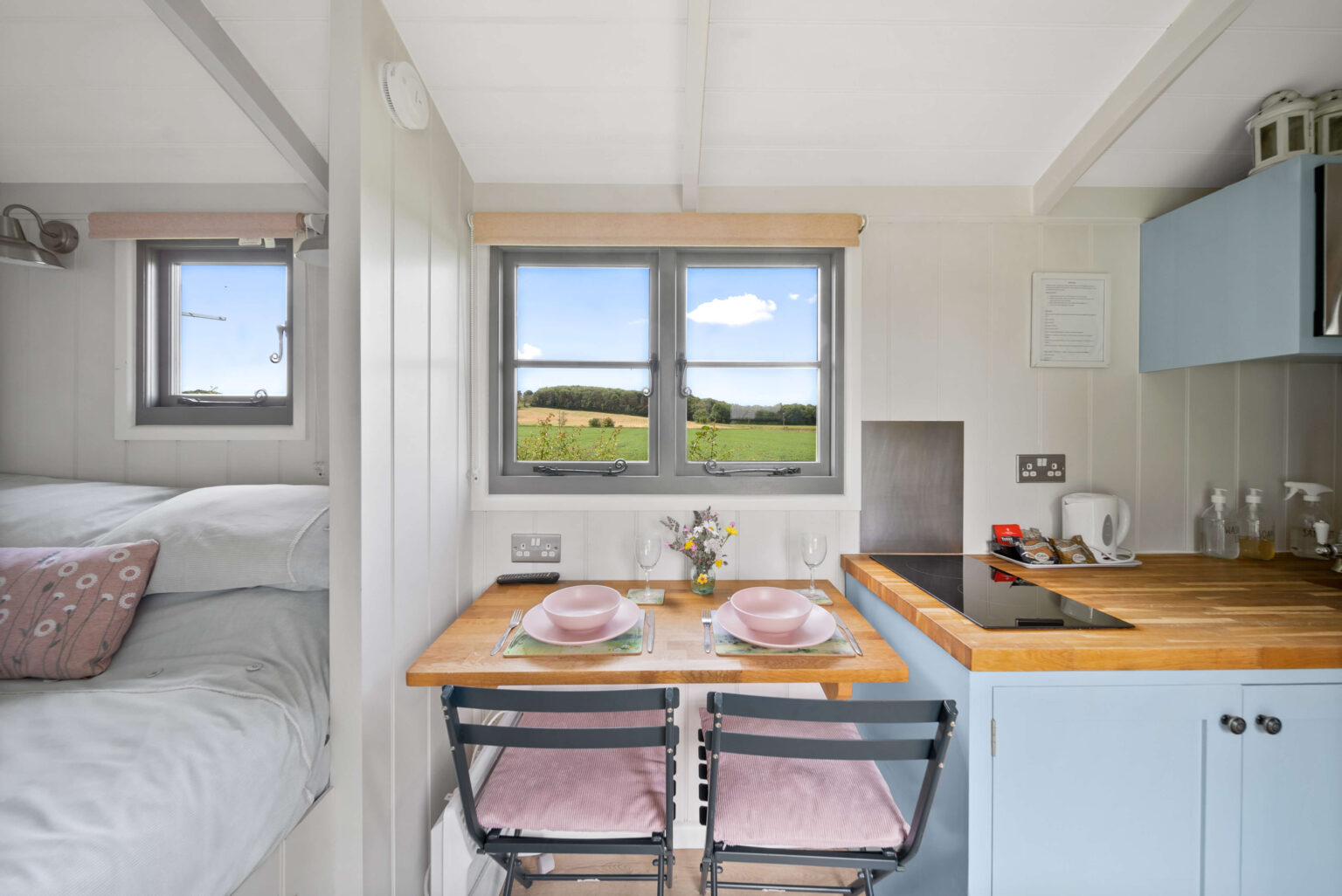 Luxury Shepherds Hut set in stunning Yorkshire countryside