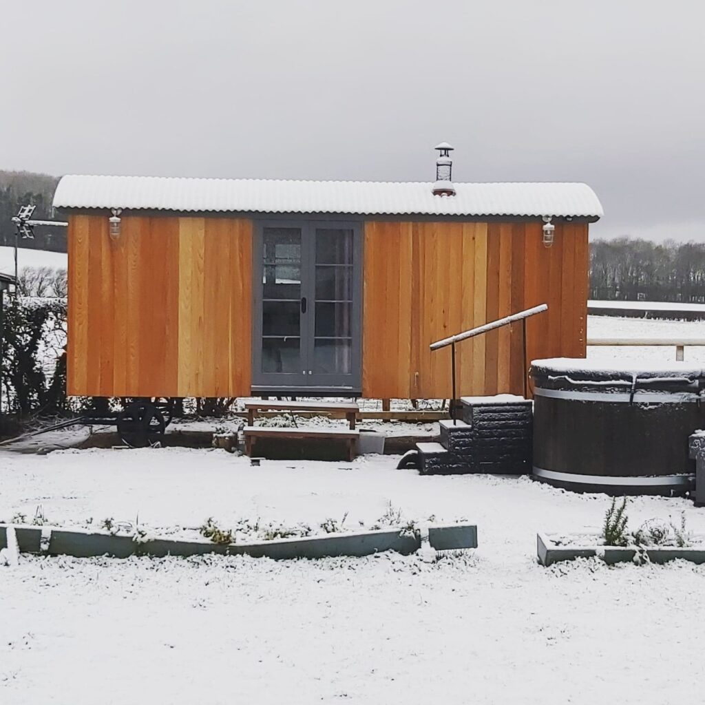 Luxury Shepherds Hut set in stunning Yorkshire countryside
